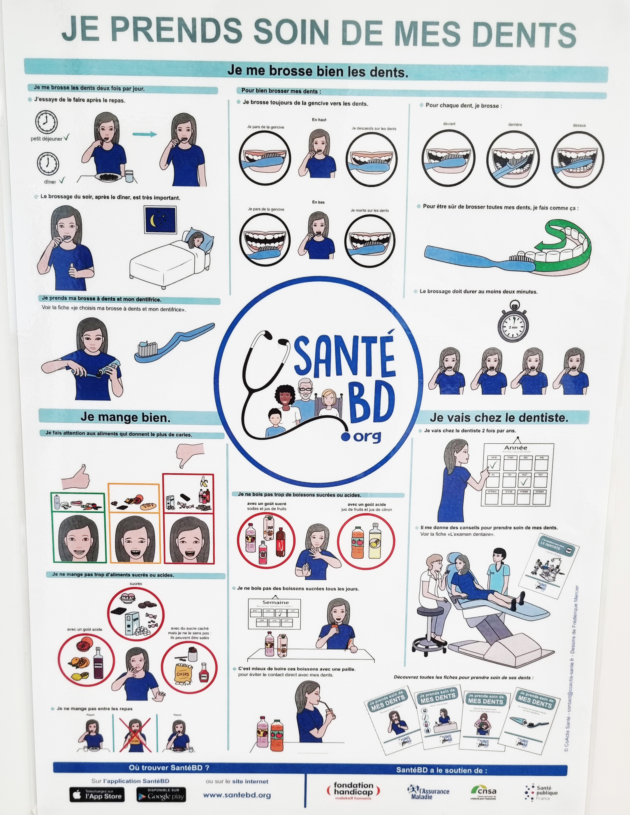 Soins bucco-dentaires pour les enfants du centre de loisirs Robinson ...